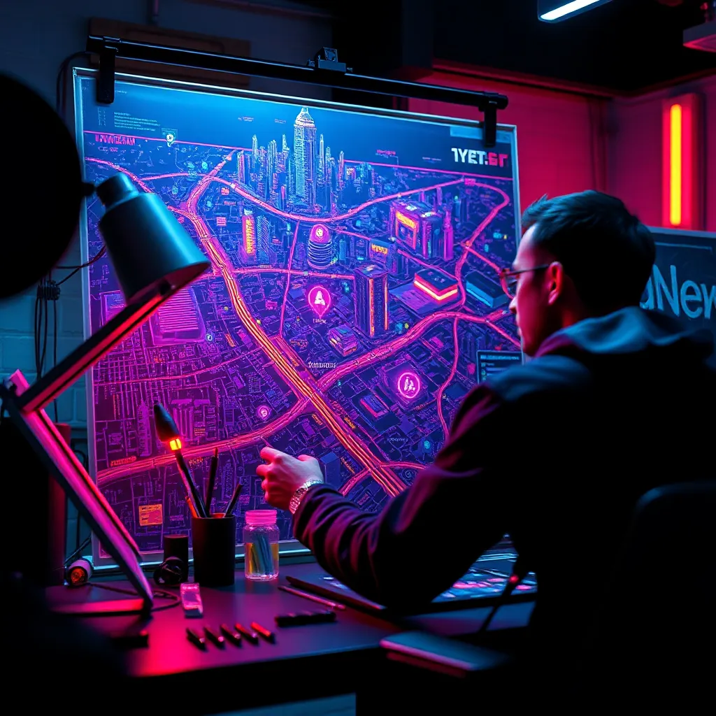 Expert Tips for Creating a Stunning Cyberpunk Map : LevelUpTalk