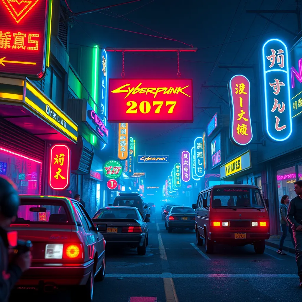 Cyberpunk 2077 Gets a Retro 1980s VHS Makeover with ReShade : LevelUpTalk