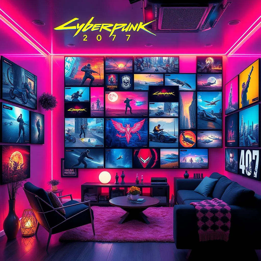 Transform Your Space with Screenshots from Cyberpunk 2077 : LevelUpTalk