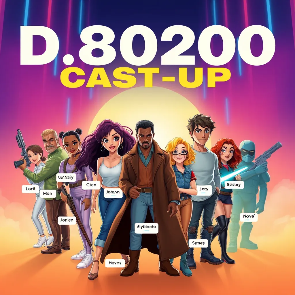 Quick Reference Guide to D8020 Cast Names : LevelUpTalk