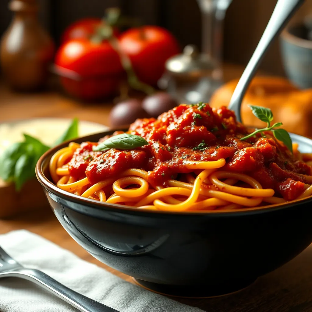 Dad's Spaghetti Recipe: A Comforting Family Favorite : LevelUpTalk