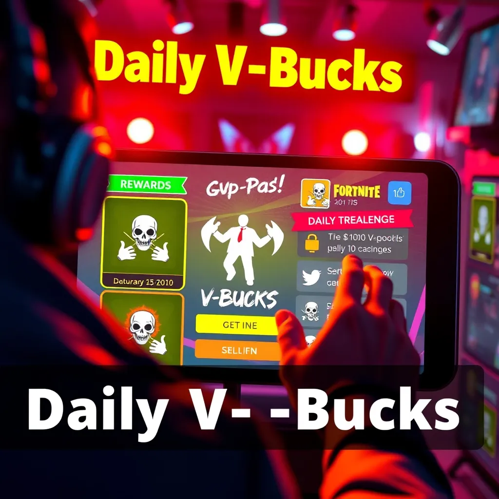 Understanding the Daily 100 V-Bucks Challenge Mechanics : LevelUpTalk