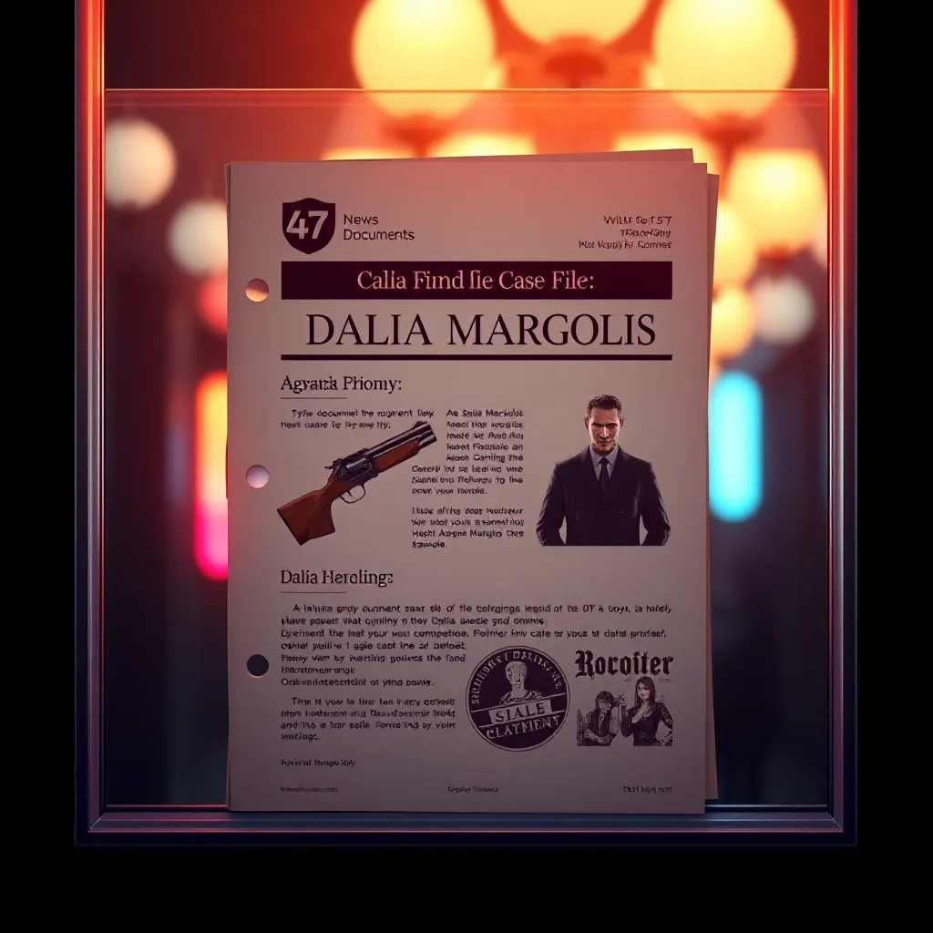 Agent 47 Style: Dalia Margolis Case File Preview : LevelUpTalk
