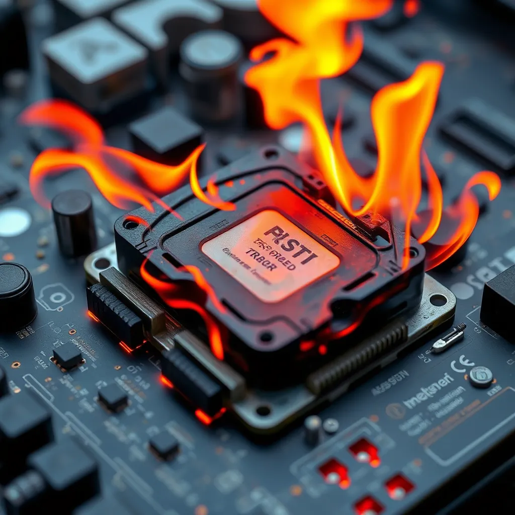 Did This CPU Burn Through Its Heatspreader? A Closer Look : LevelUpTalk