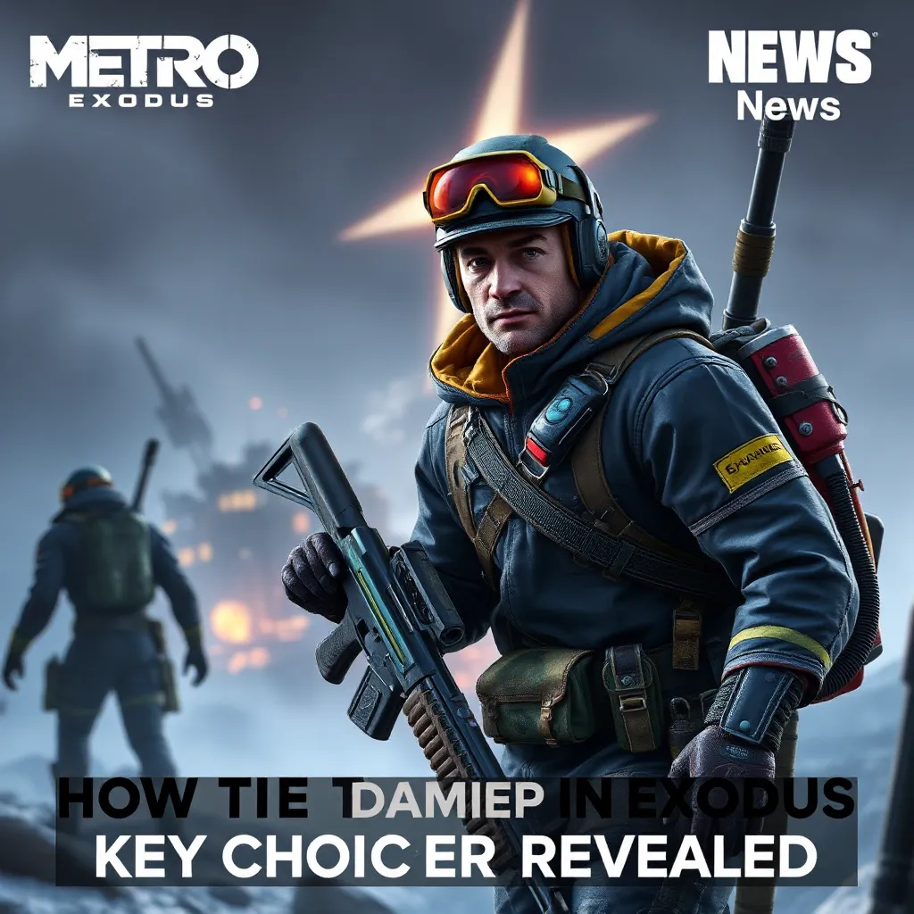 How to Keep Damir in Metro Exodus: Key Choices Revealed : LevelUpTalk