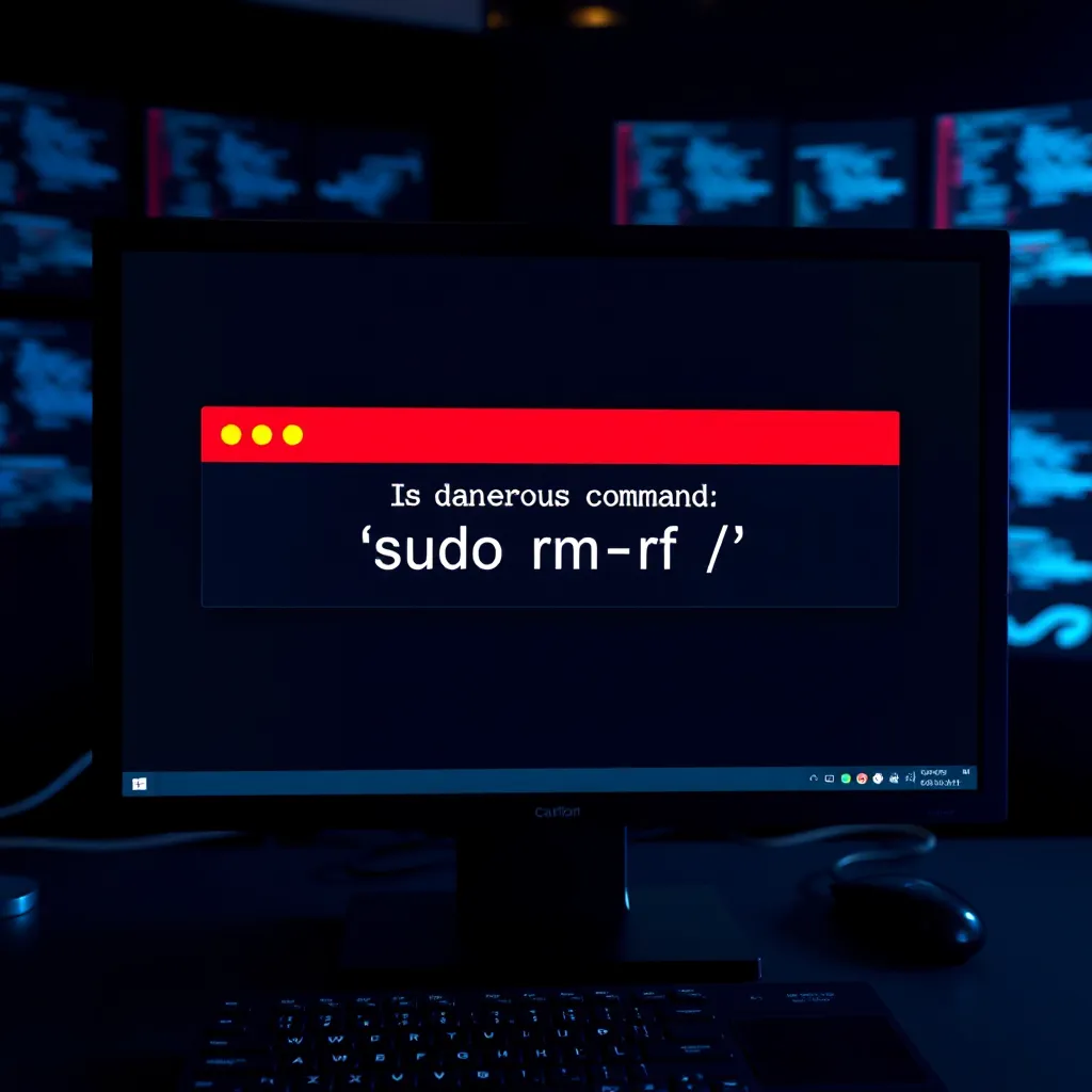 Caution: Why You Should Never Type 'sudo rm -rf /' : LevelUpTalk