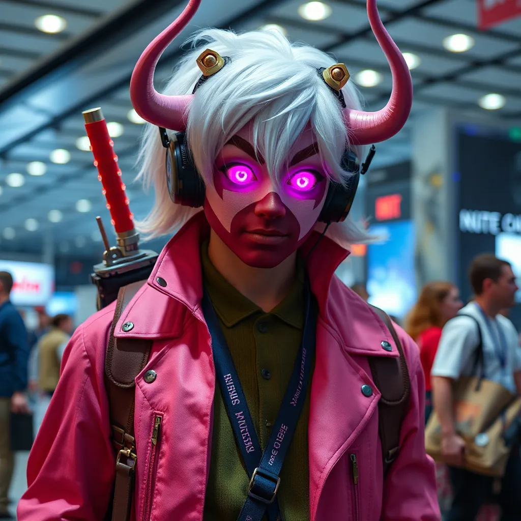 Stunning Danny Lamb Cosplay Shines at NYCC 2024 : LevelUpTalk