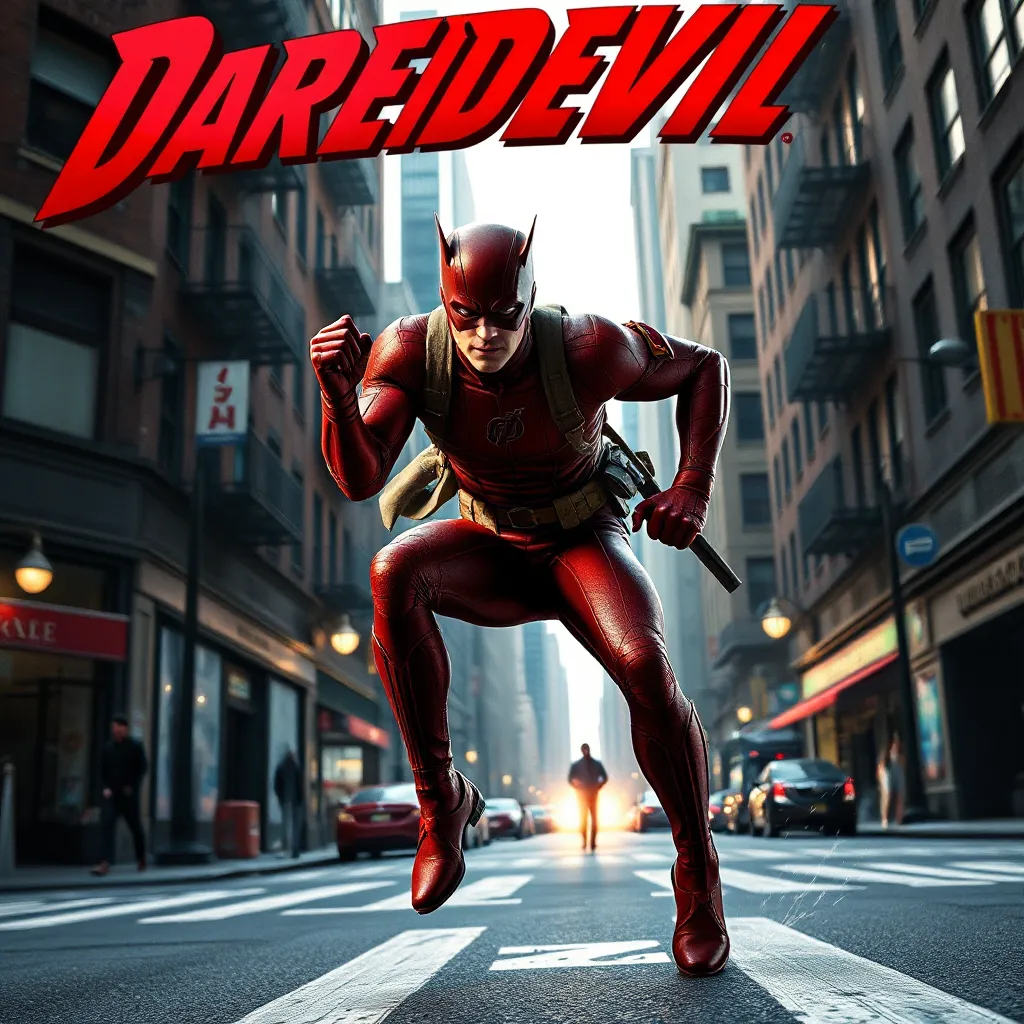 Daredevil in Unreal Engine 5: A New Vision for Marvel Fans : LevelUpTalk