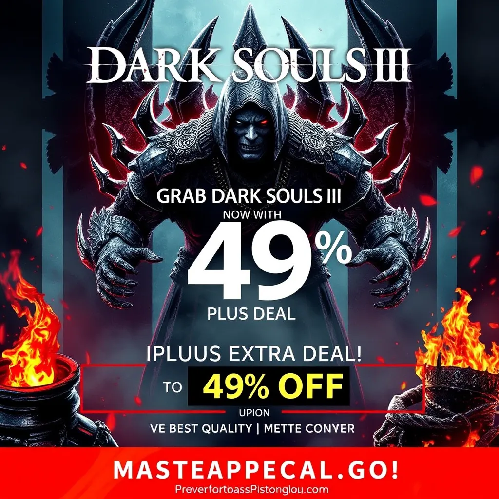 Grab Dark Souls III Now With 49% Off Plus Extra Deal! : LevelUpTalk