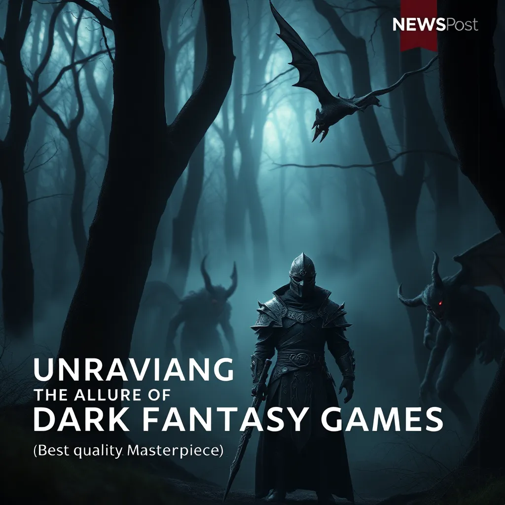 Unraveling the Allure of Dark Fantasy Games : LevelUpTalk