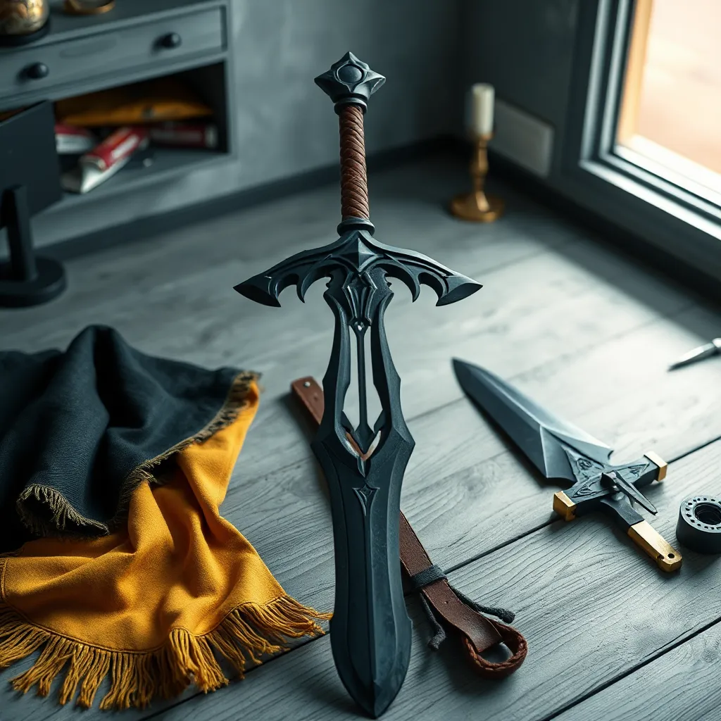 Crafting the Dark Moon Greatsword for Ranni Cosplay : LevelUpTalk