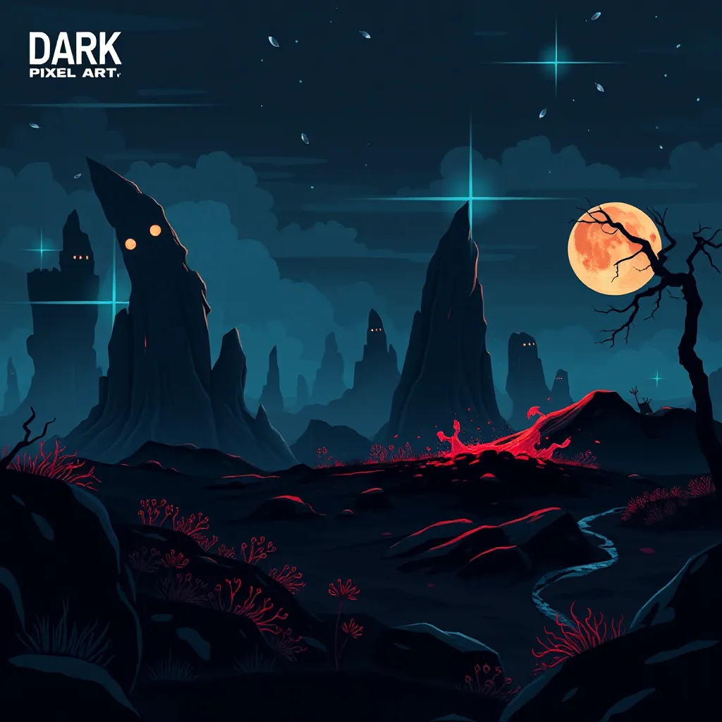 Explore Unique Dark Pixel Art Games Beyond Horror : LevelUpTalk