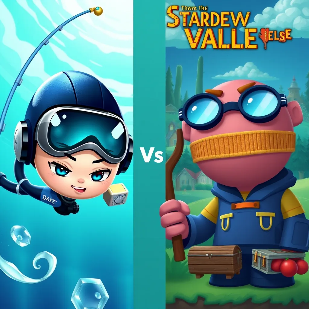 Dave the Diver vs Stardew Valley: Which Game to Choose? : LevelUpTalk