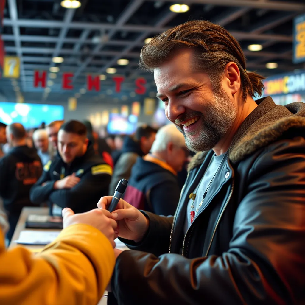 Meeting David Hayter: A Fan's First Signature at Comic Con : LevelUpTalk
