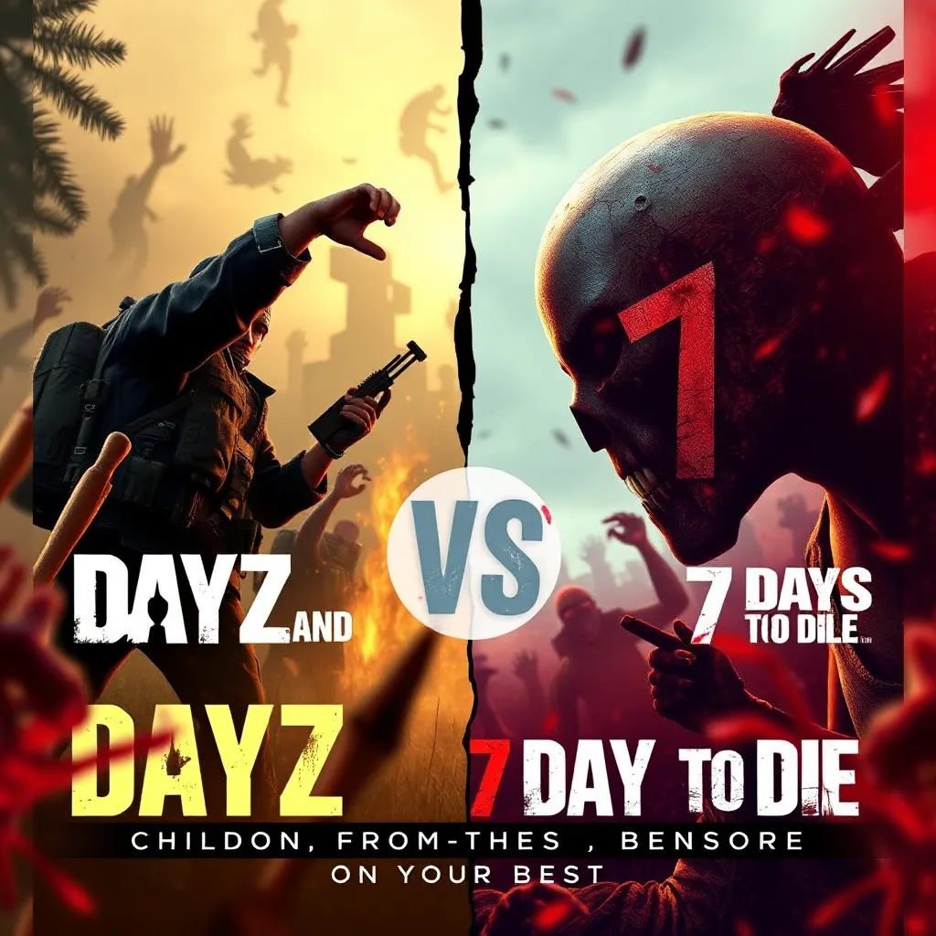 Choosing Between DayZ and 7 Days to Die: What’s Best? : LevelUpTalk