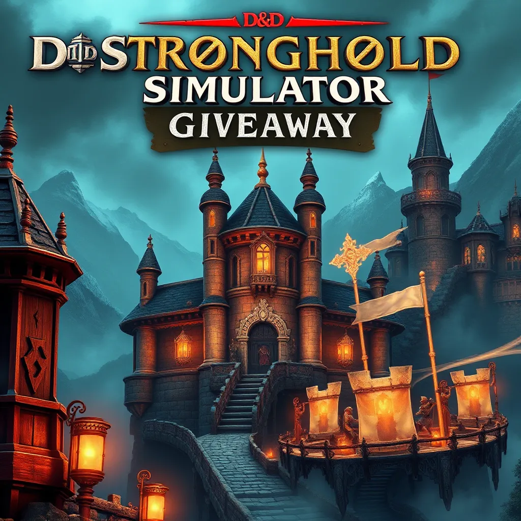 Enter the D&D Stronghold Simulator Giveaway Today! : LevelUpTalk