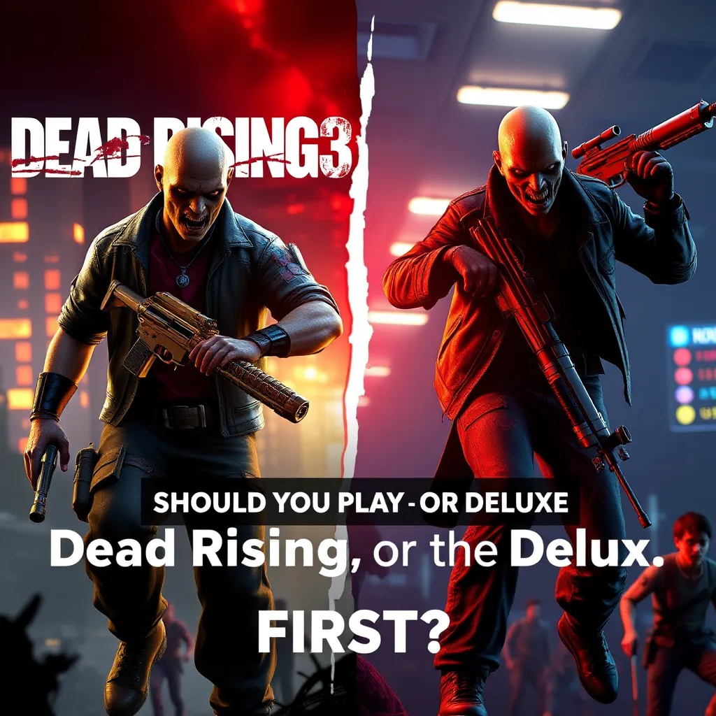 Should You Play Dead Rising 3 or Deluxe Remaster First? : LevelUpTalk