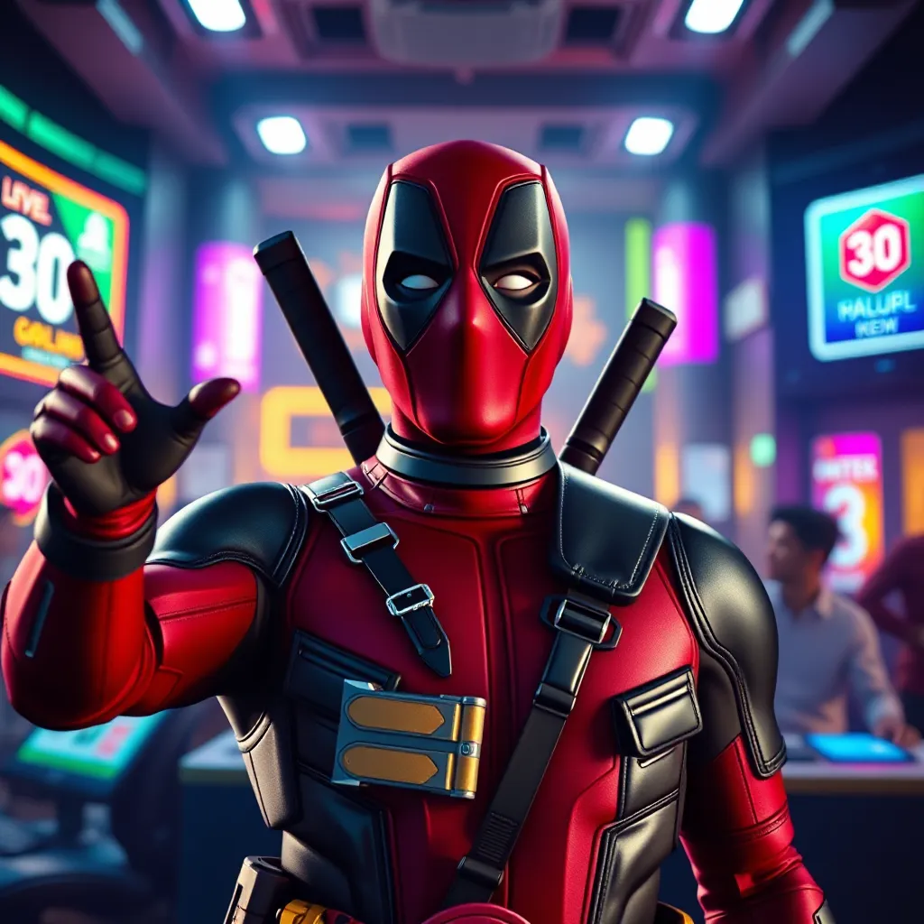 Get Ready for Action: Deadpool Hits Level 30 : LevelUpTalk