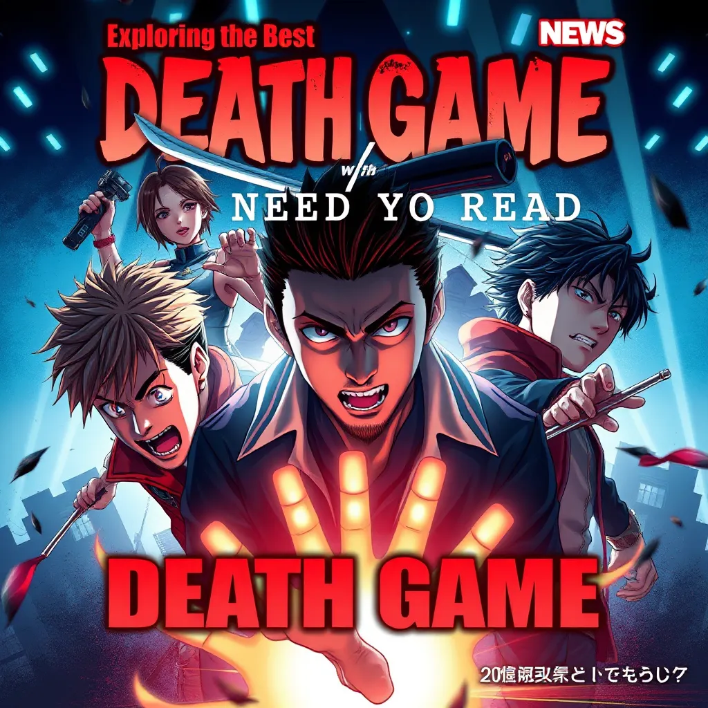 Exploring the Best Death Game Manga You Need to Read : LevelUpTalk