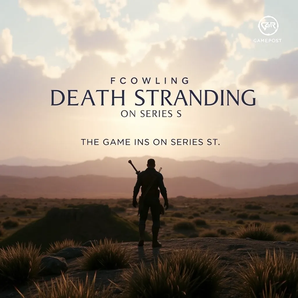 Death Stranding Shines on Series S: A Game Pass Delight : LevelUpTalk