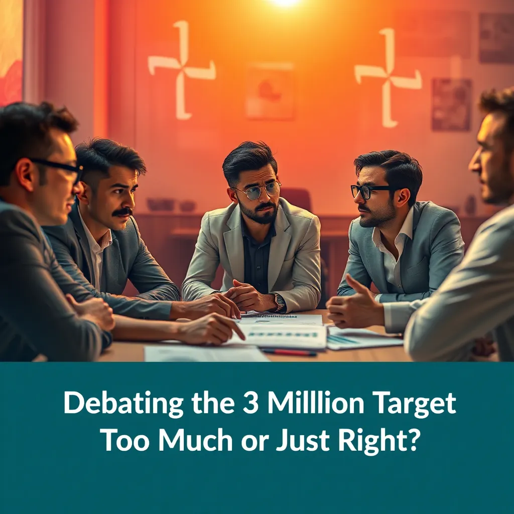 Debating the 3 Million Target: Too Much or Just Right? : LevelUpTalk