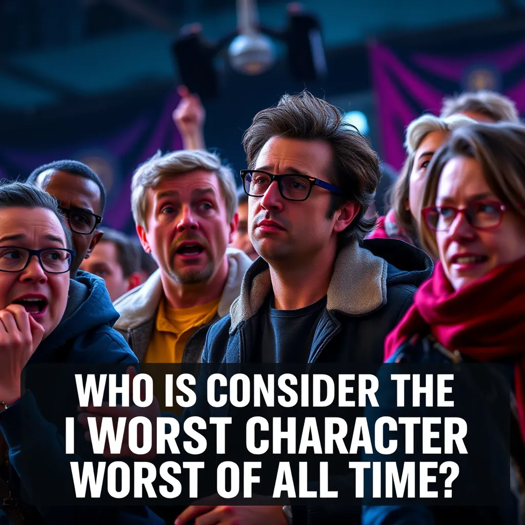 Who is Considered the Worst Character of All Time? : LevelUpTalk