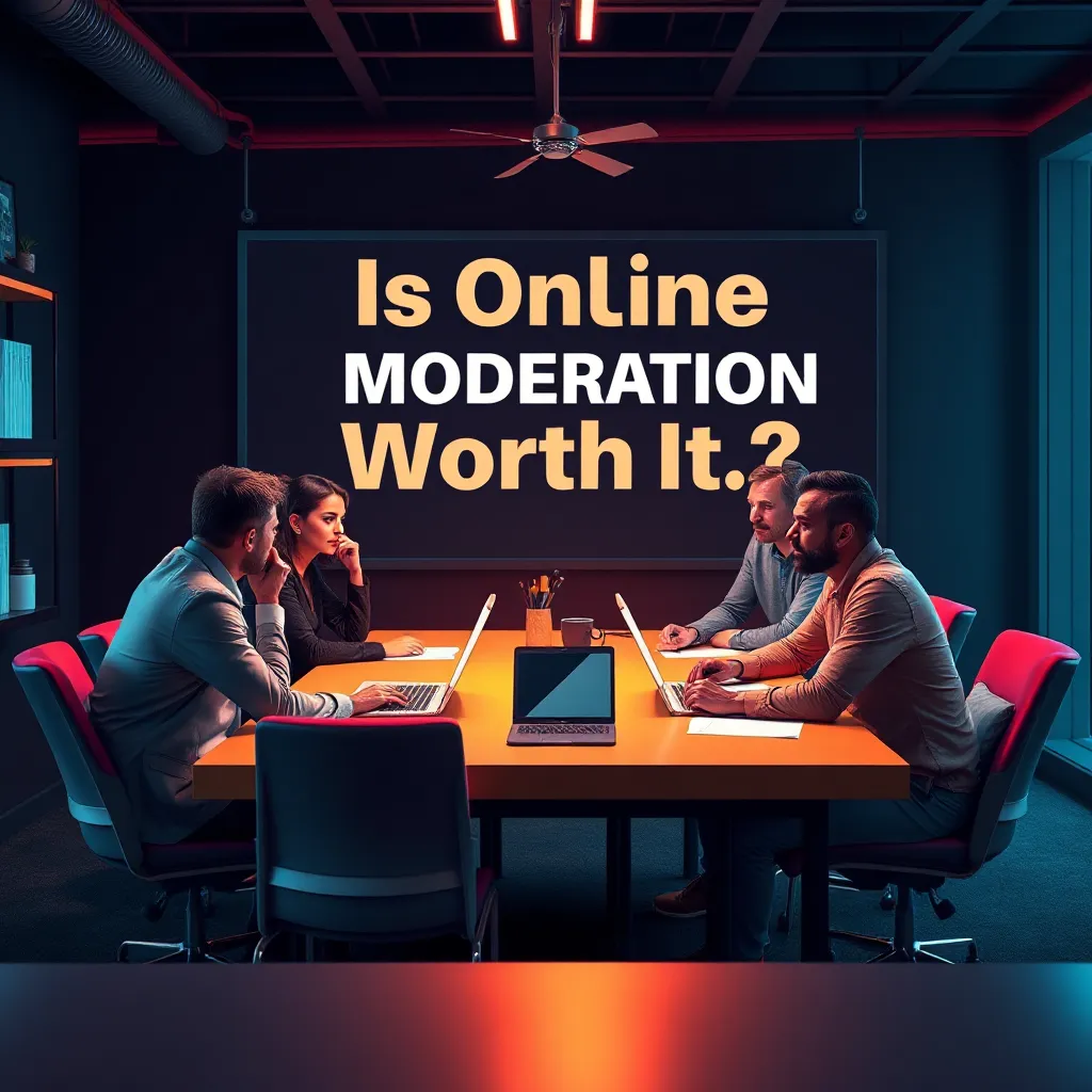 Is Online Moderation Worth It? A Critical Look : LevelUpTalk