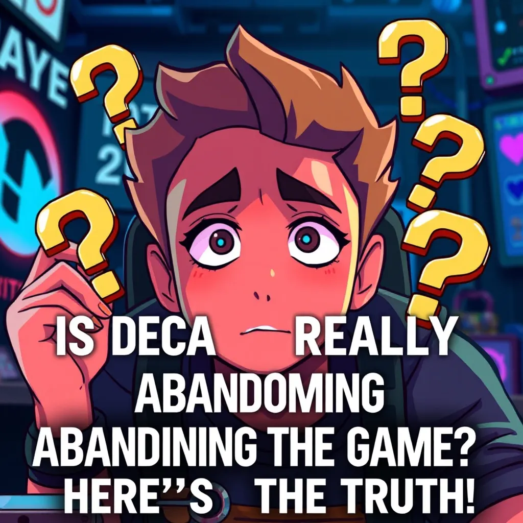 Is Deca Really Abandoning the Game? Here's the Truth! : LevelUpTalk
