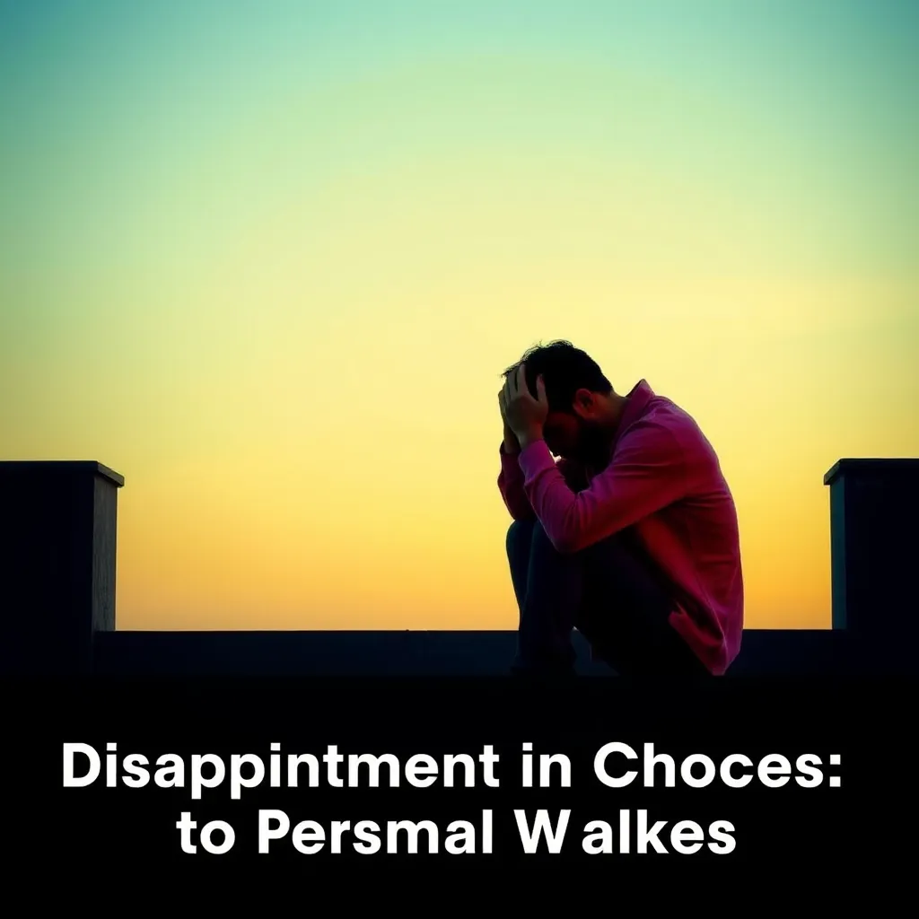 Disappointment in Choices: A Look at Personal Dilemmas : LevelUpTalk