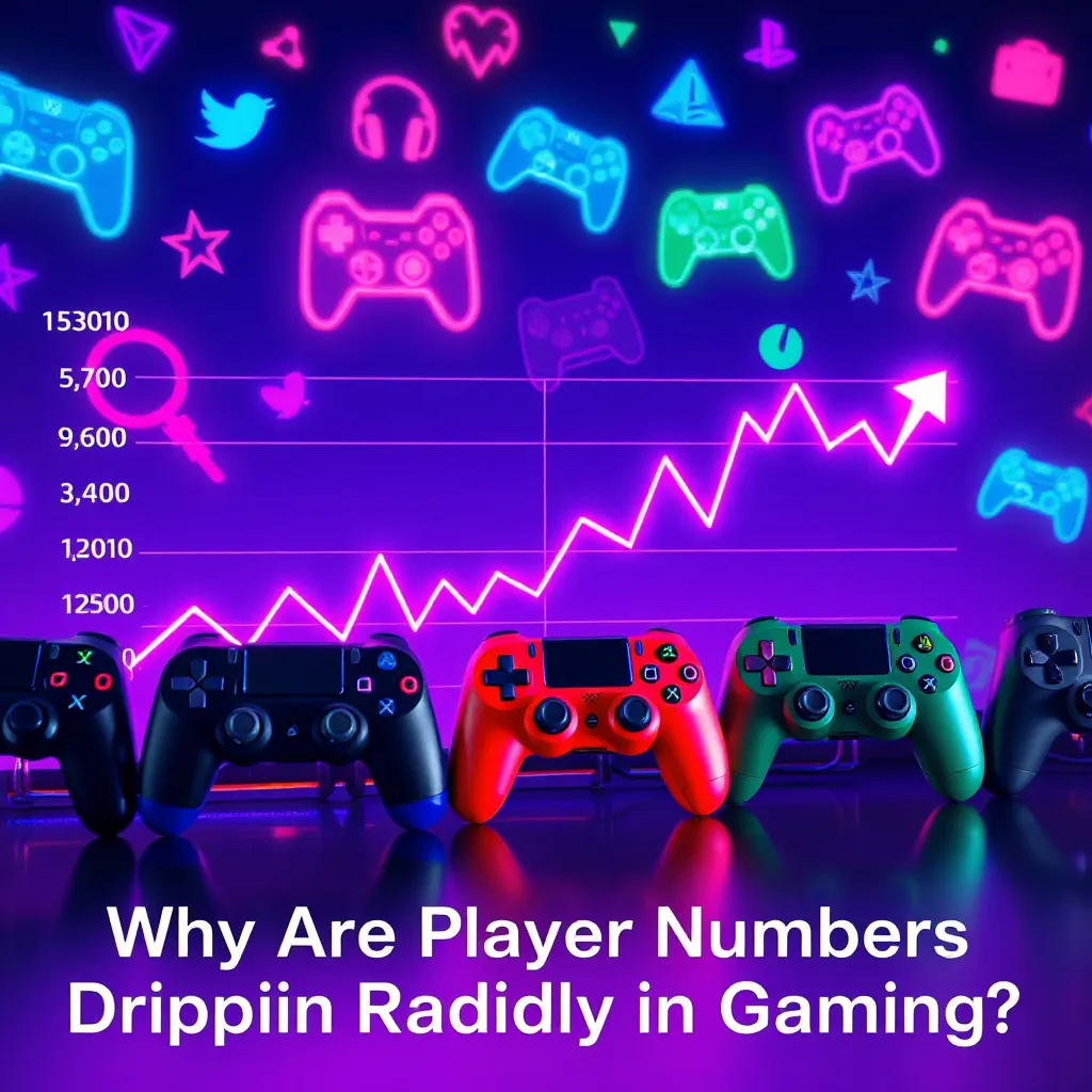 Why Are Player Numbers Dropping Rapidly in Gaming? : LevelUpTalk