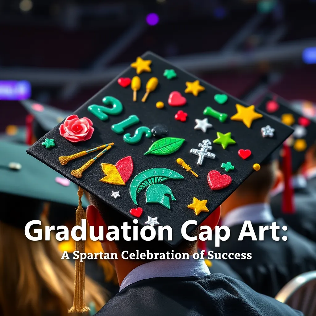 Graduation Cap Art: A Spartan Celebration of Success : LevelUpTalk