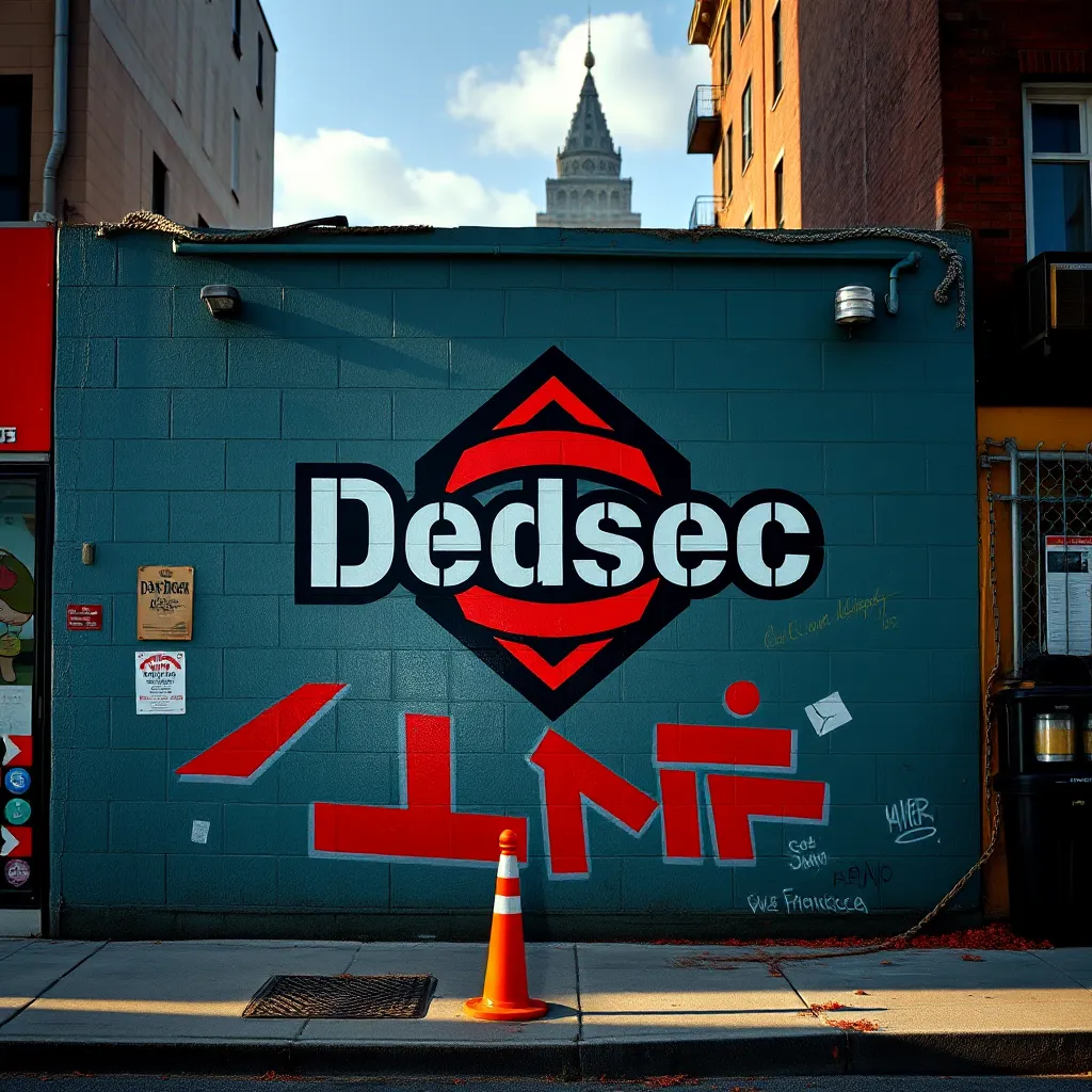 Street Art: Dedsec Logo Spotted in San Francisco : LevelUpTalk