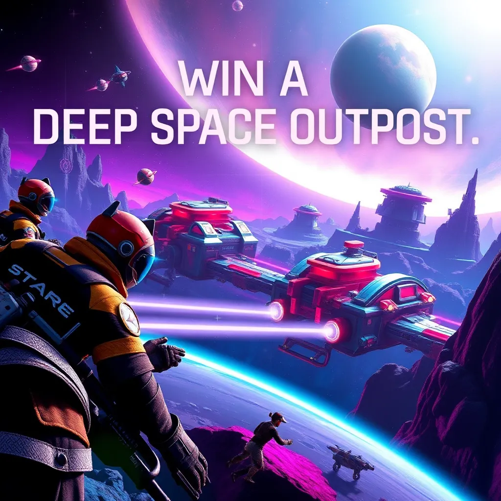 Win a Steam Key for Deep Space Outpost This May! : LevelUpTalk