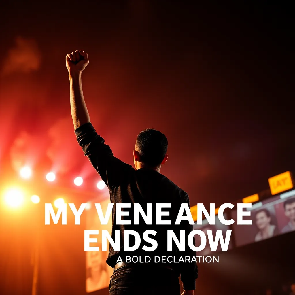 My Vengeance Ends Now: A Bold Declaration : LevelUpTalk