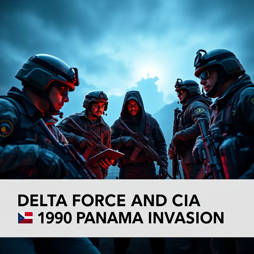 Delta Force and CIA Operative Key in 1990 Panama Invasion : LevelUpTalk