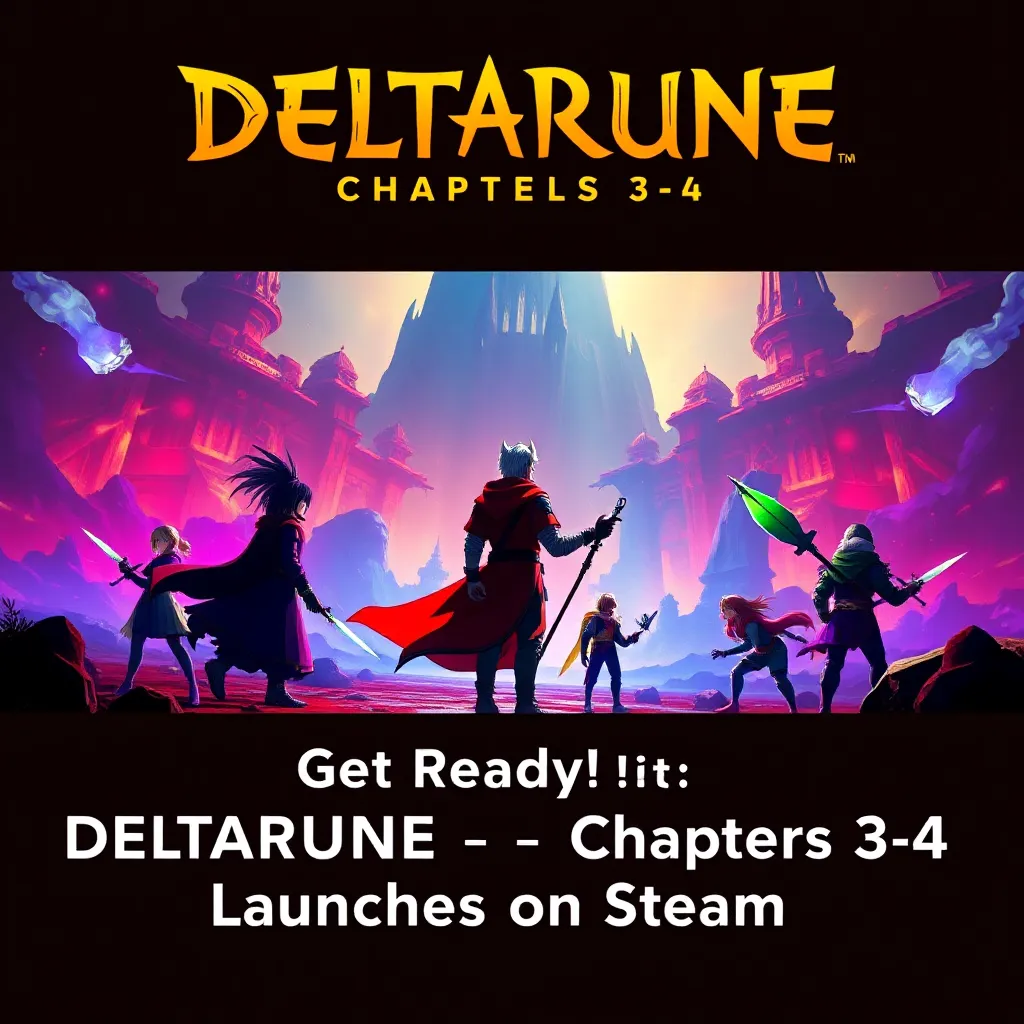 Get Ready! DELTARUNE Chapters 3-4 Launches on Steam : LevelUpTalk