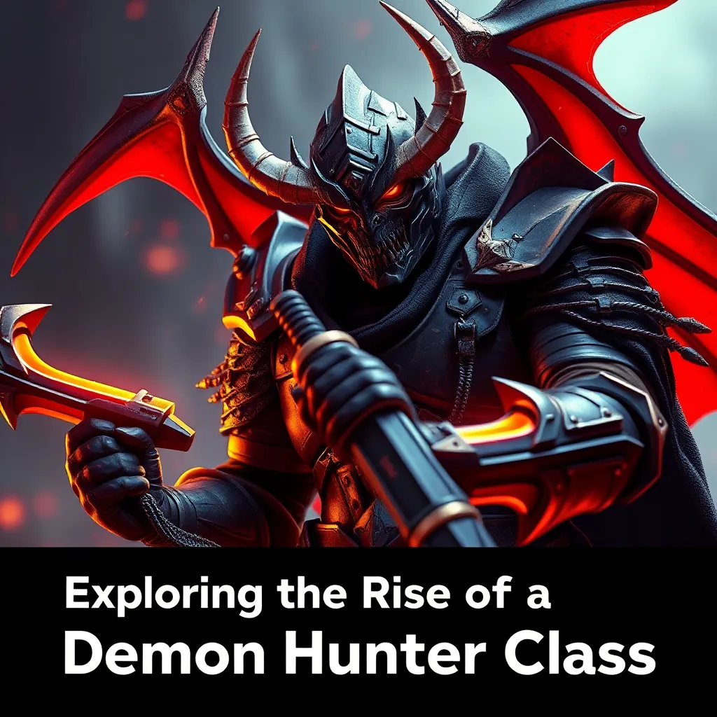 Exploring the Rise of the Demon Hunter Class : LevelUpTalk