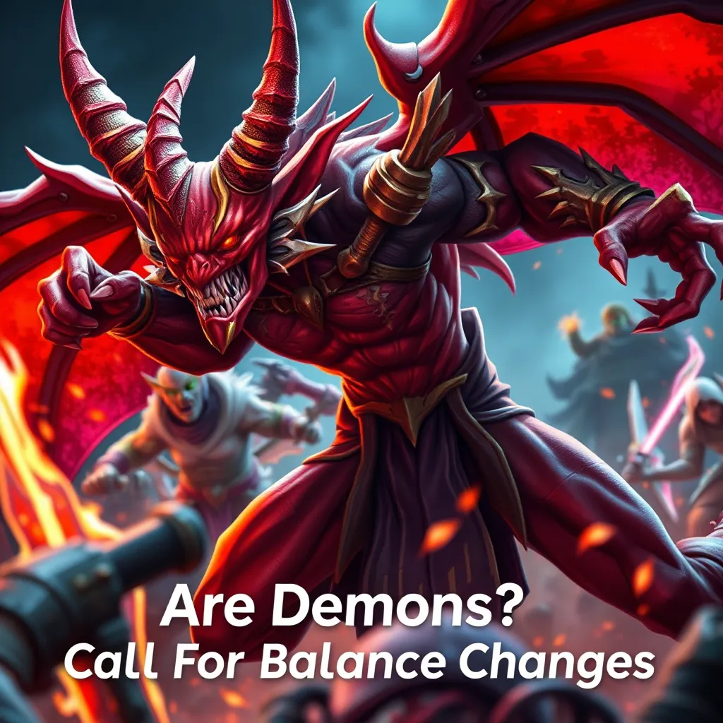 Are Demons Overpowered? A Call for Balance Changes : LevelUpTalk