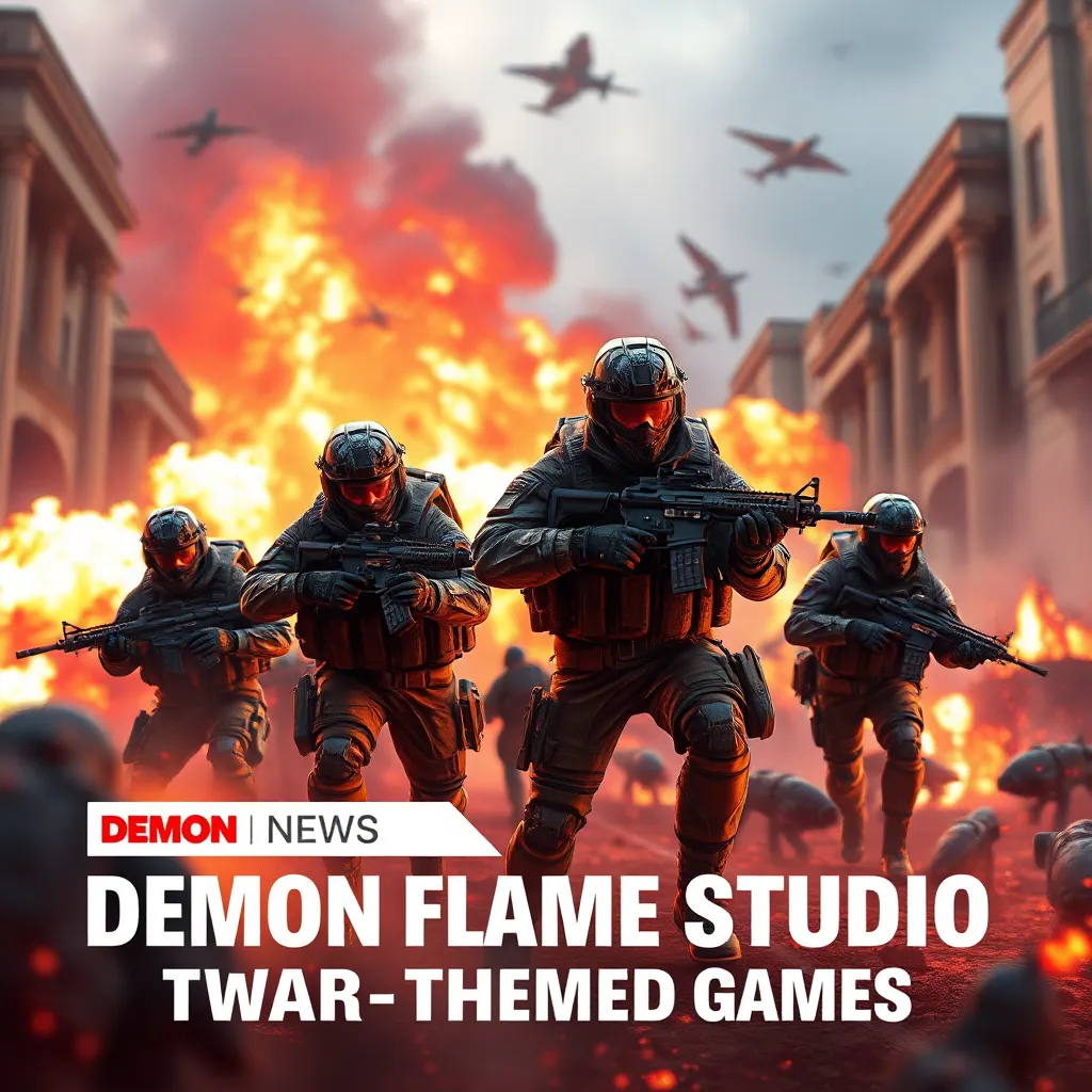 Demon Flame Studio Tackles War-Themed Games : LevelUpTalk