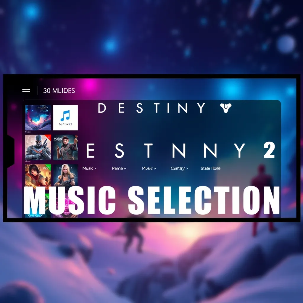 Choose Your Destiny 2 Orbit Music Selection : LevelUpTalk