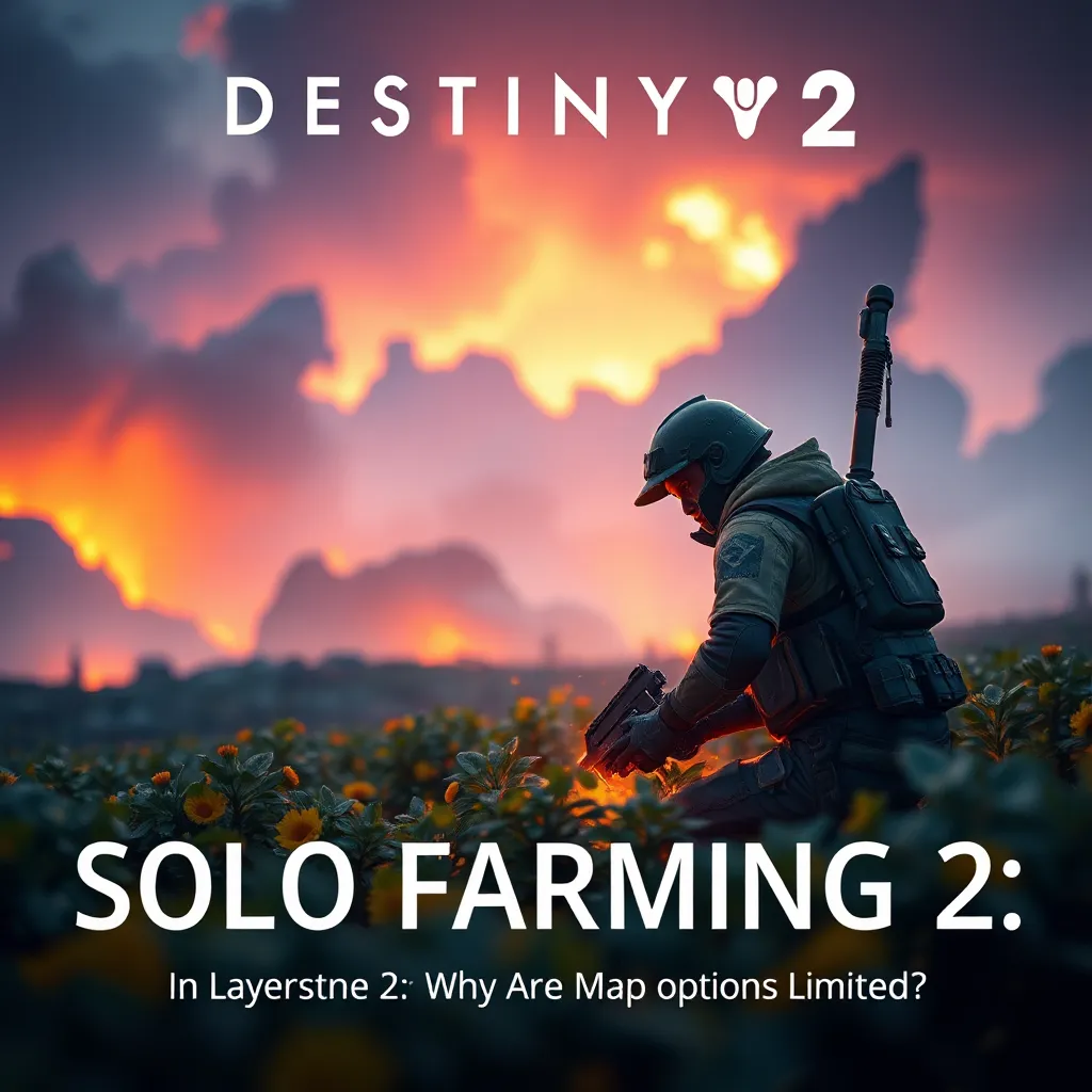 Solo Farming in Destiny 2: Why Are Map Options Limited? : LevelUpTalk