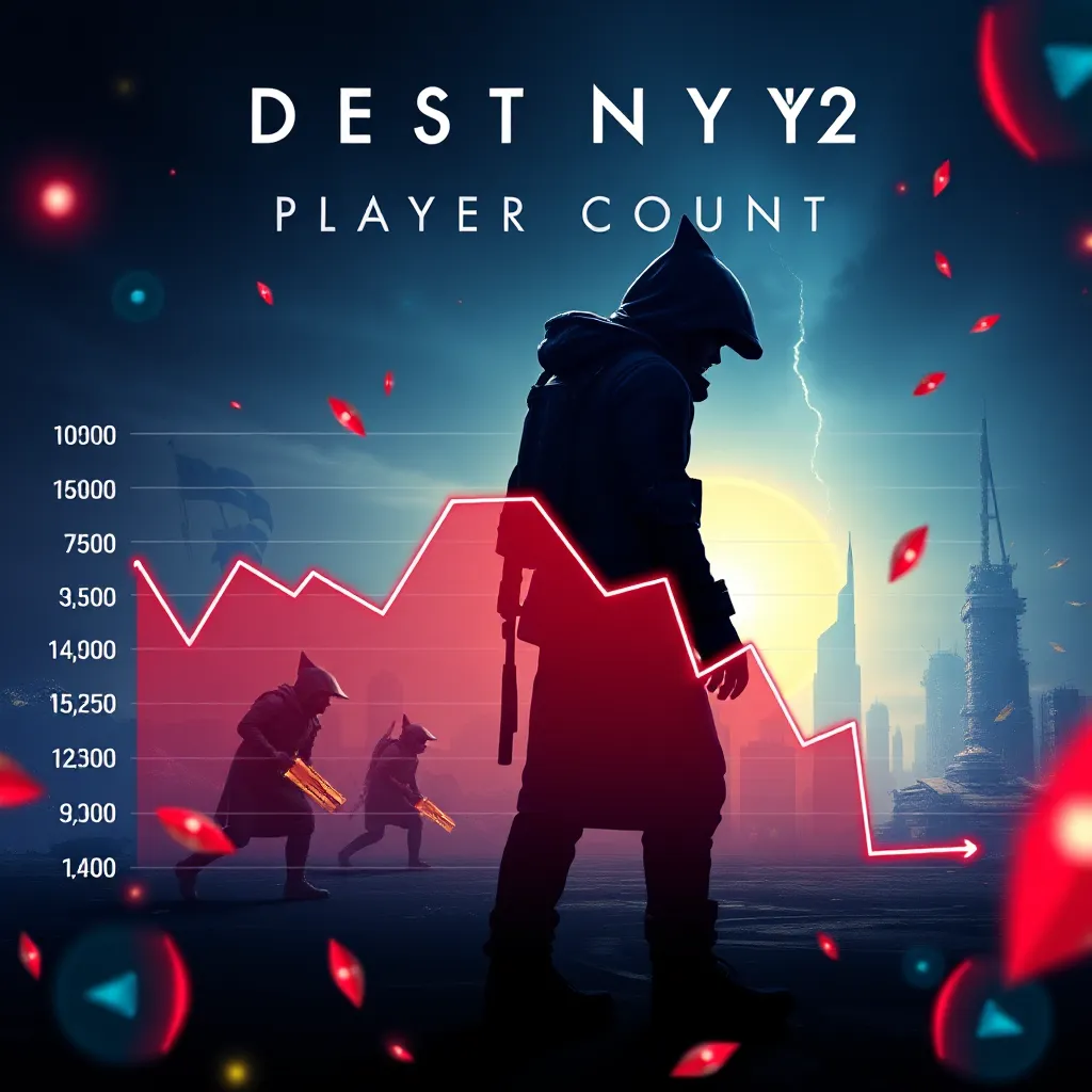 Destiny 2 Player Count Plummets Near 15,000 on Steam : LevelUpTalk