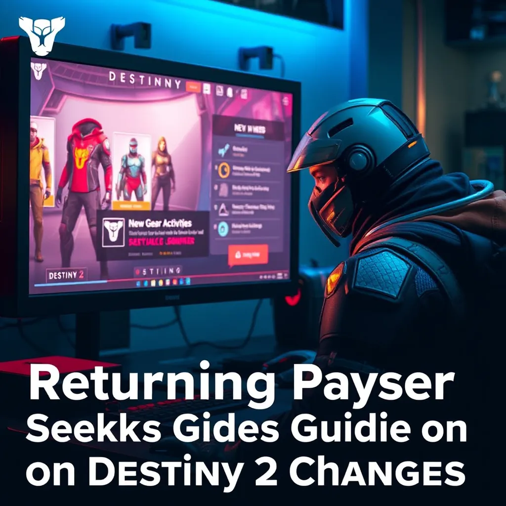 Returning Player Seeks Guidance on Destiny 2 Changes : LevelUpTalk