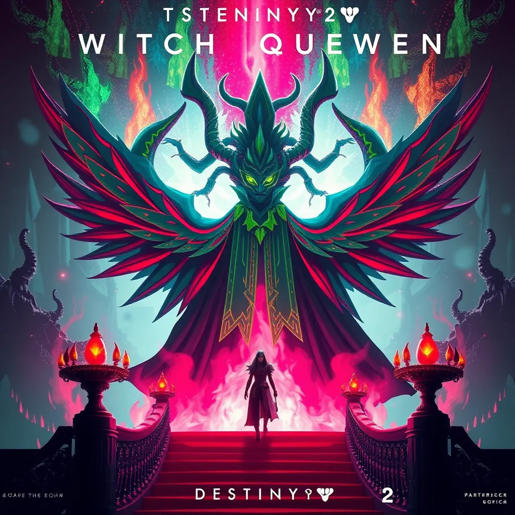 Explore the Visuals of Destiny 2 - The Witch Queen Poster : LevelUpTalk