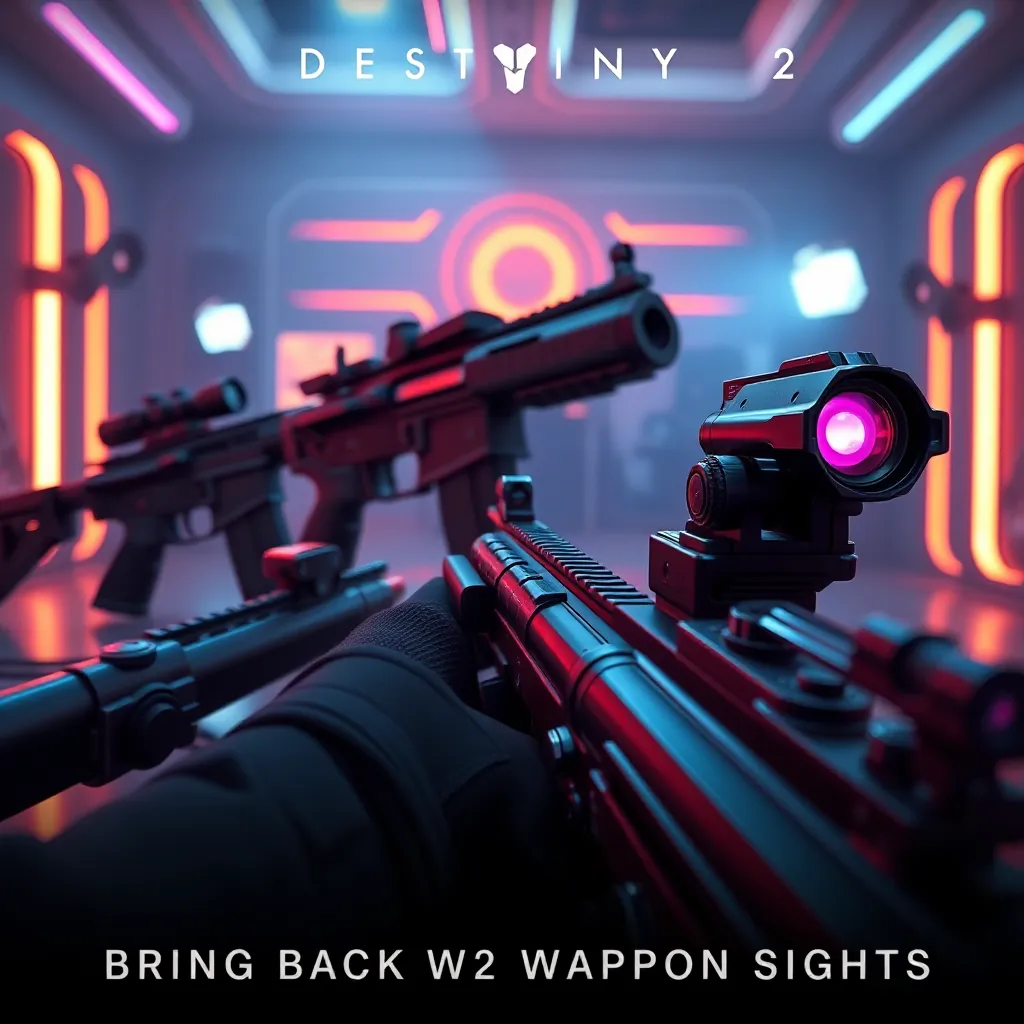 Bring Back Vanilla D2 Sights as Weapon Options! : LevelUpTalk