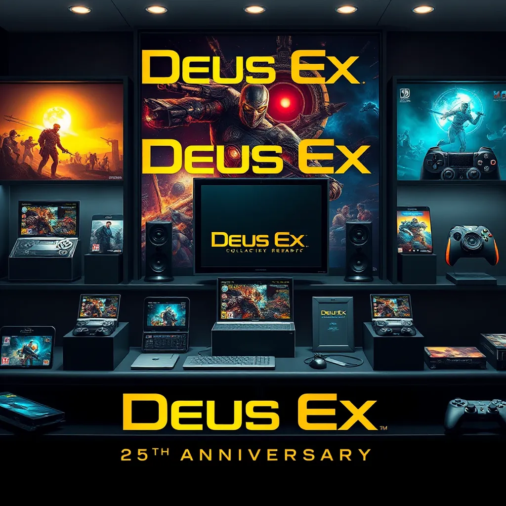 Celebrating 25 Years of Deus Ex: A Gamers' Tribute : LevelUpTalk