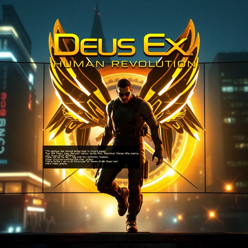 Deus Ex Human Revolution Director's Cut Launch Issues : LevelUpTalk