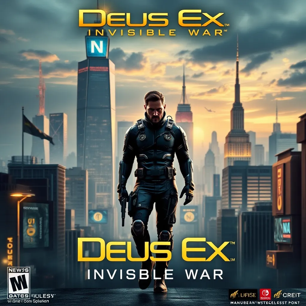Review of Deus Ex: Invisible War – A Playable But Lacking Sequel : LevelUpTalk