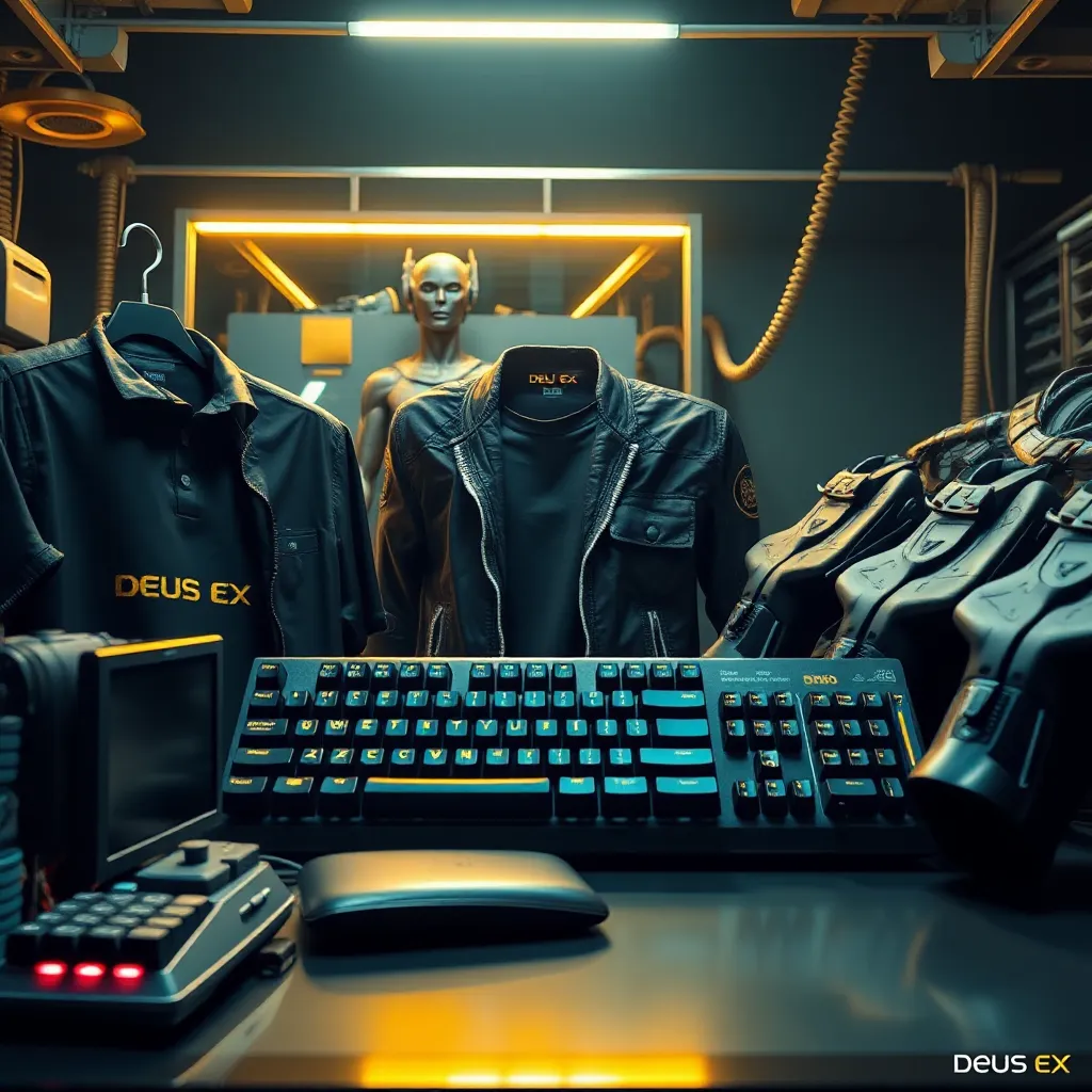 Unique Deus Ex Merchandise Discovery on Mercari : LevelUpTalk