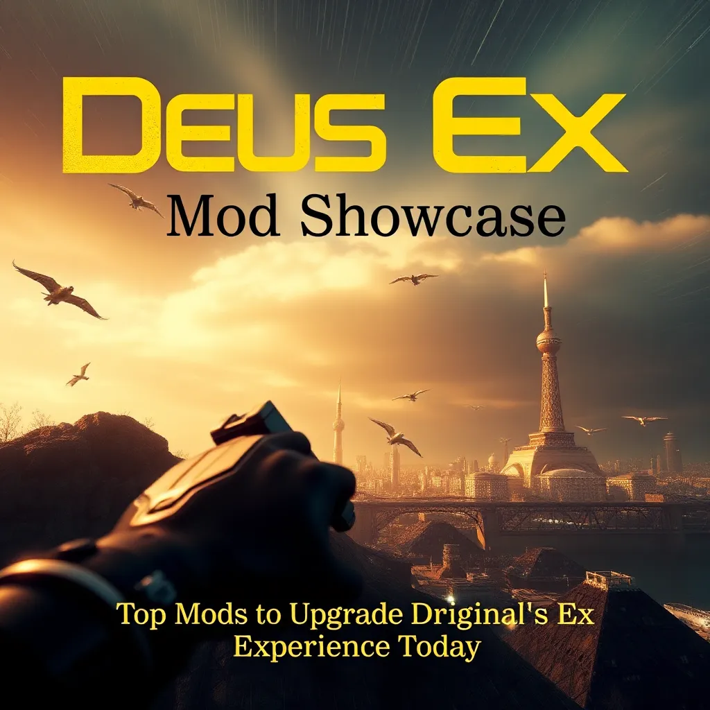 Top Mods to Upgrade Original Deus Ex Experience Today : LevelUpTalk